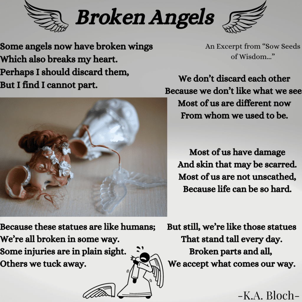 Broken Angels from “Sow Seeds of Wisdom” - The Practical Poet